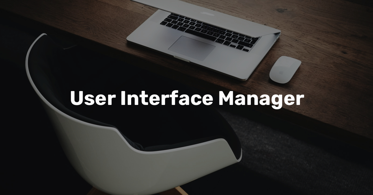 User Interface Manager Job | Radley James